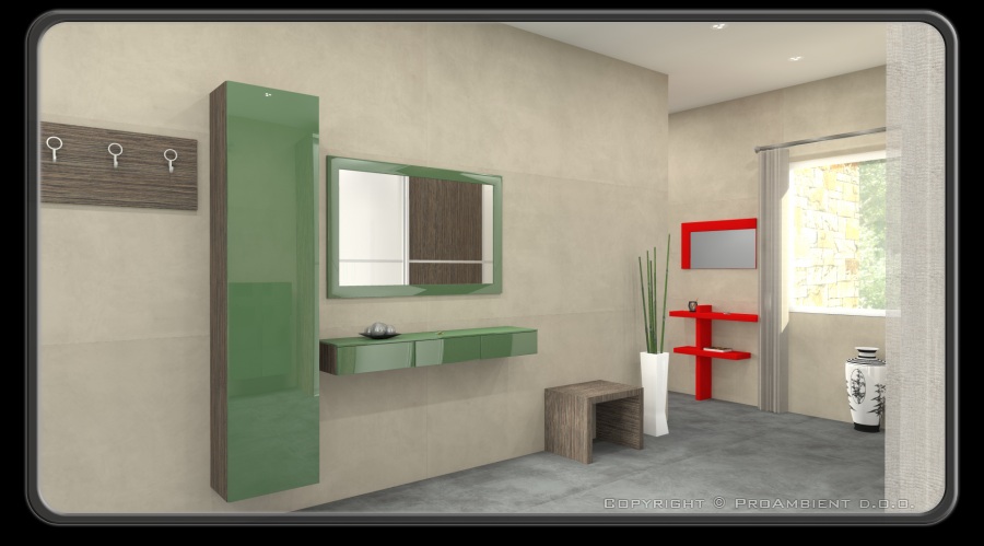 Moderne predsobe - pohištvo - predsobe po meri